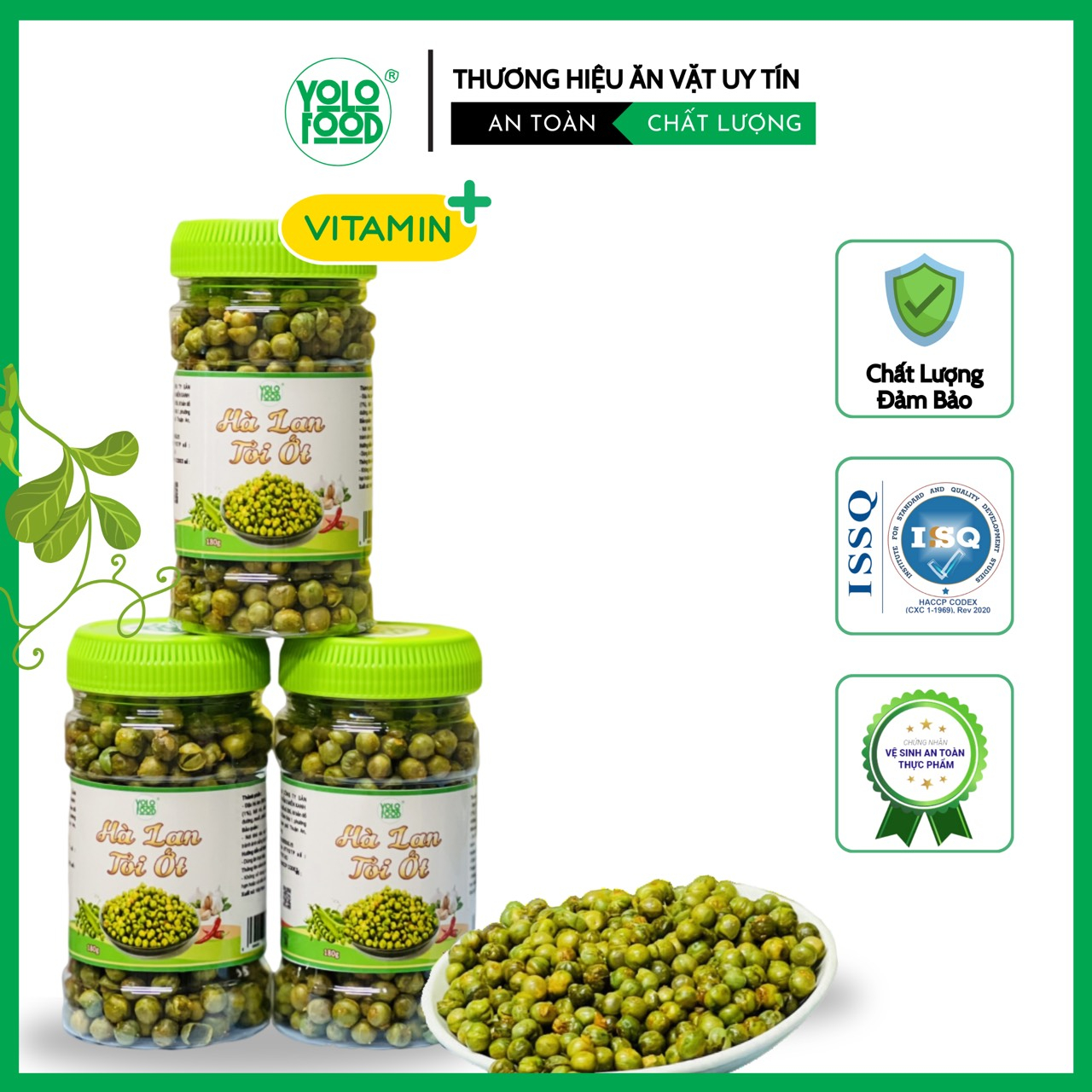 Đậu Hà Lan Tỏi Ớt YOLO